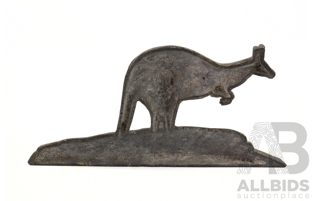 Antique Cast Iron Kangaroo Themed Lot 1453403 Allbids